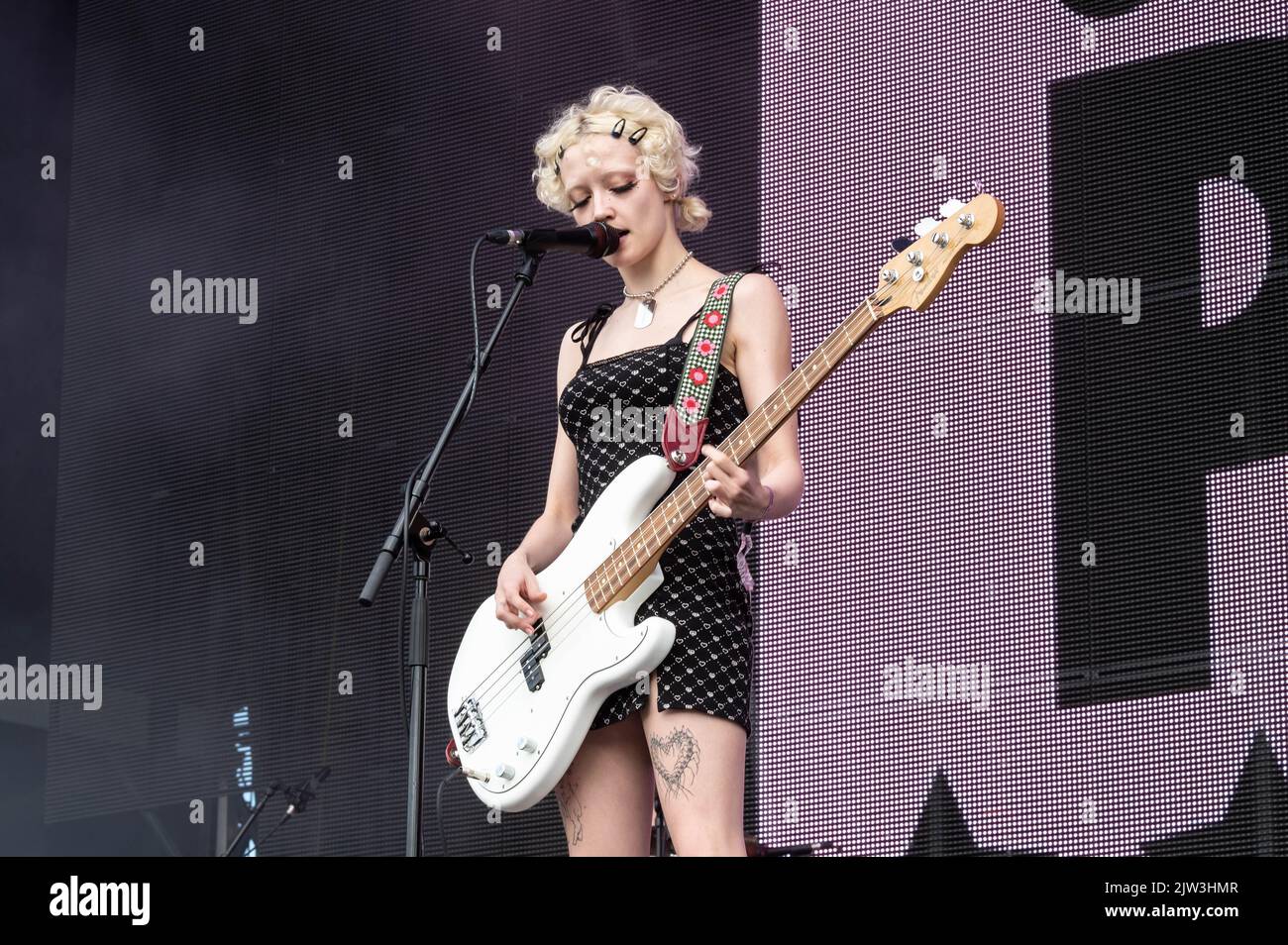 CHLOE MORIONDO performing at the Connect Festival Royal Highland Centre ...