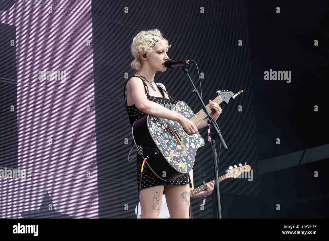 CHLOE MORIONDO performing at the Connect Festival Royal Highland Centre ...
