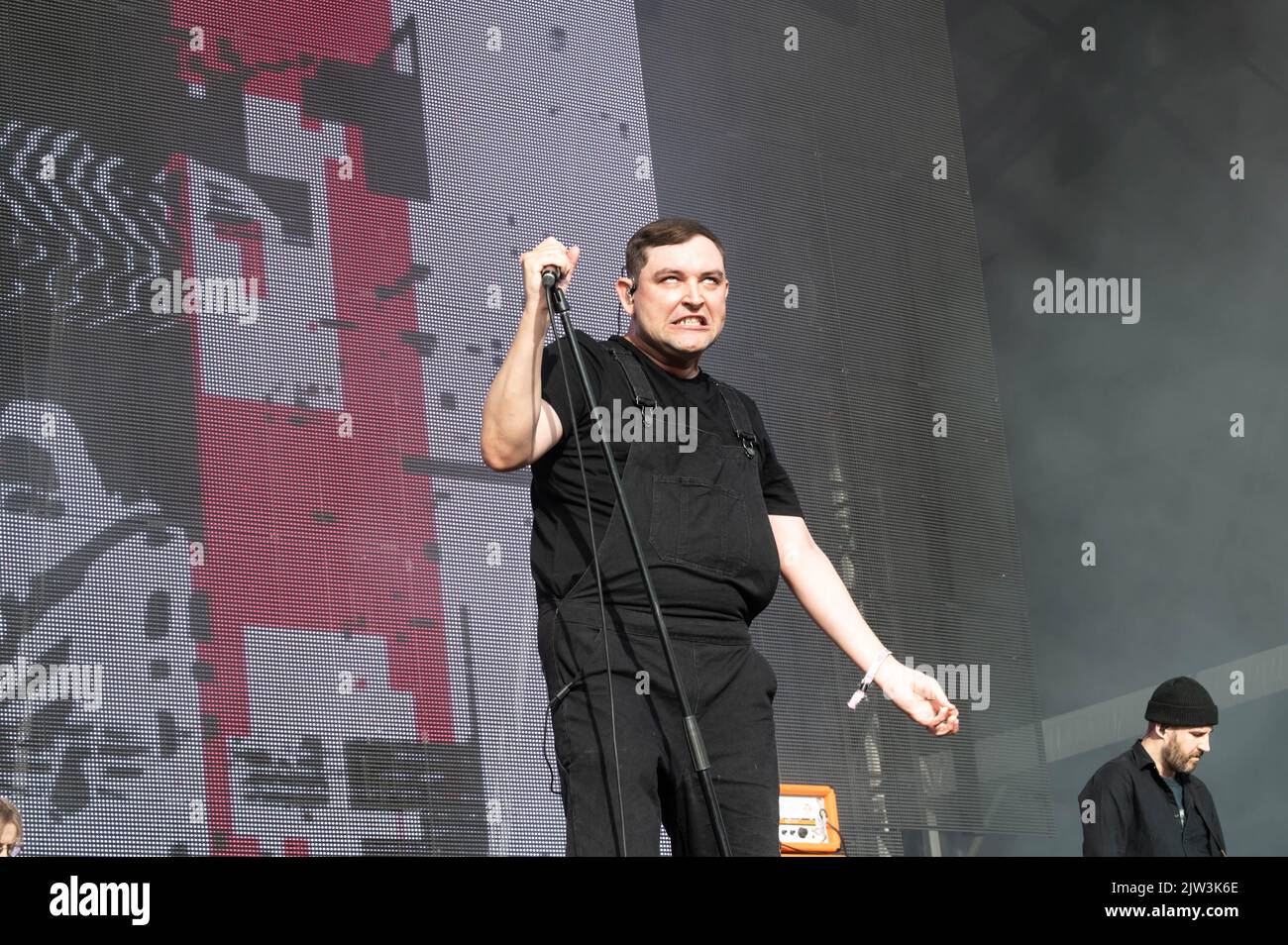 Twilights Sad performing at the Connect Festival 2022. Royal Highland ...