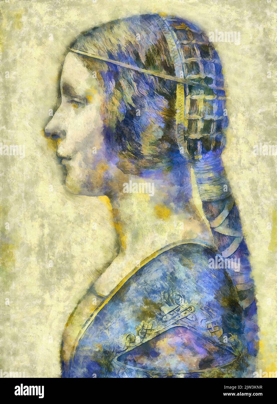 Portret leonardo da vinci hi-res stock photography and images - Alamy