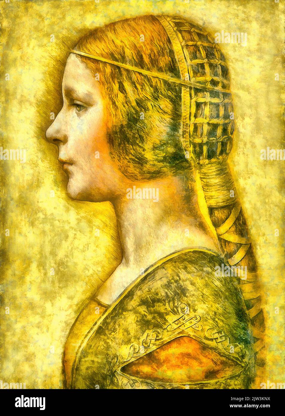Portret leonardo da vinci hi-res stock photography and images - Alamy