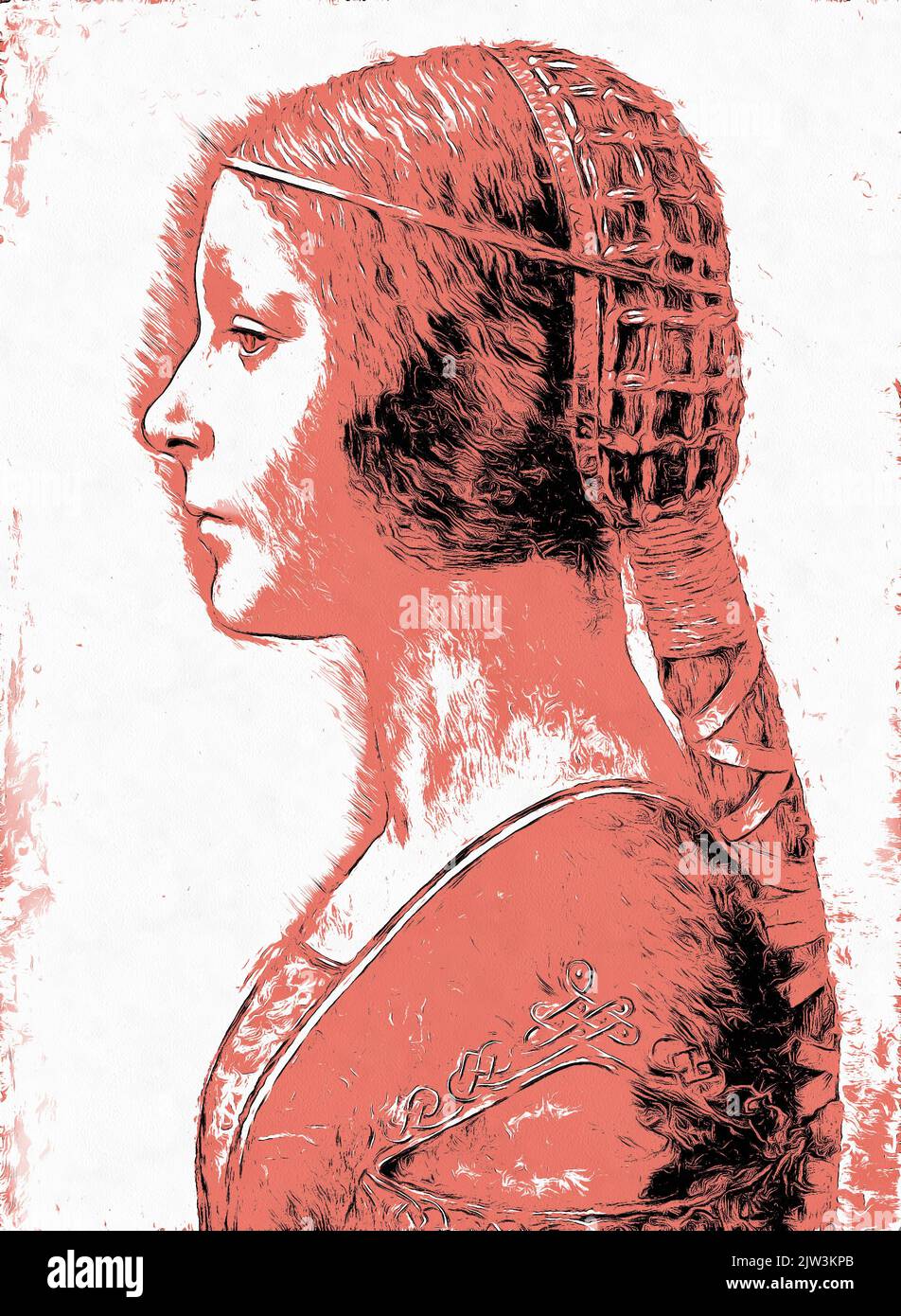 Portret leonardo da vinci hi-res stock photography and images - Alamy