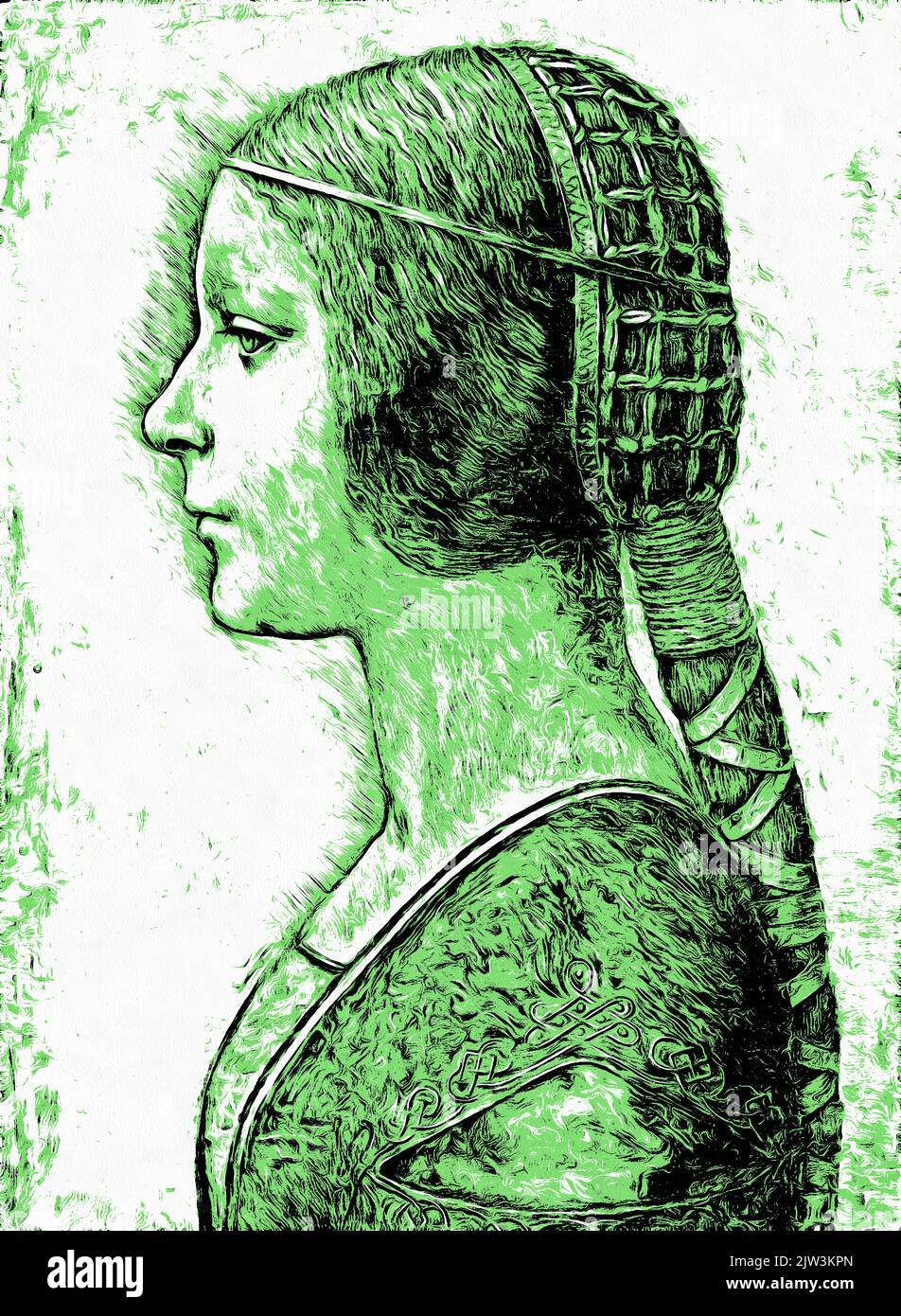 Portret leonardo da vinci hi-res stock photography and images - Alamy