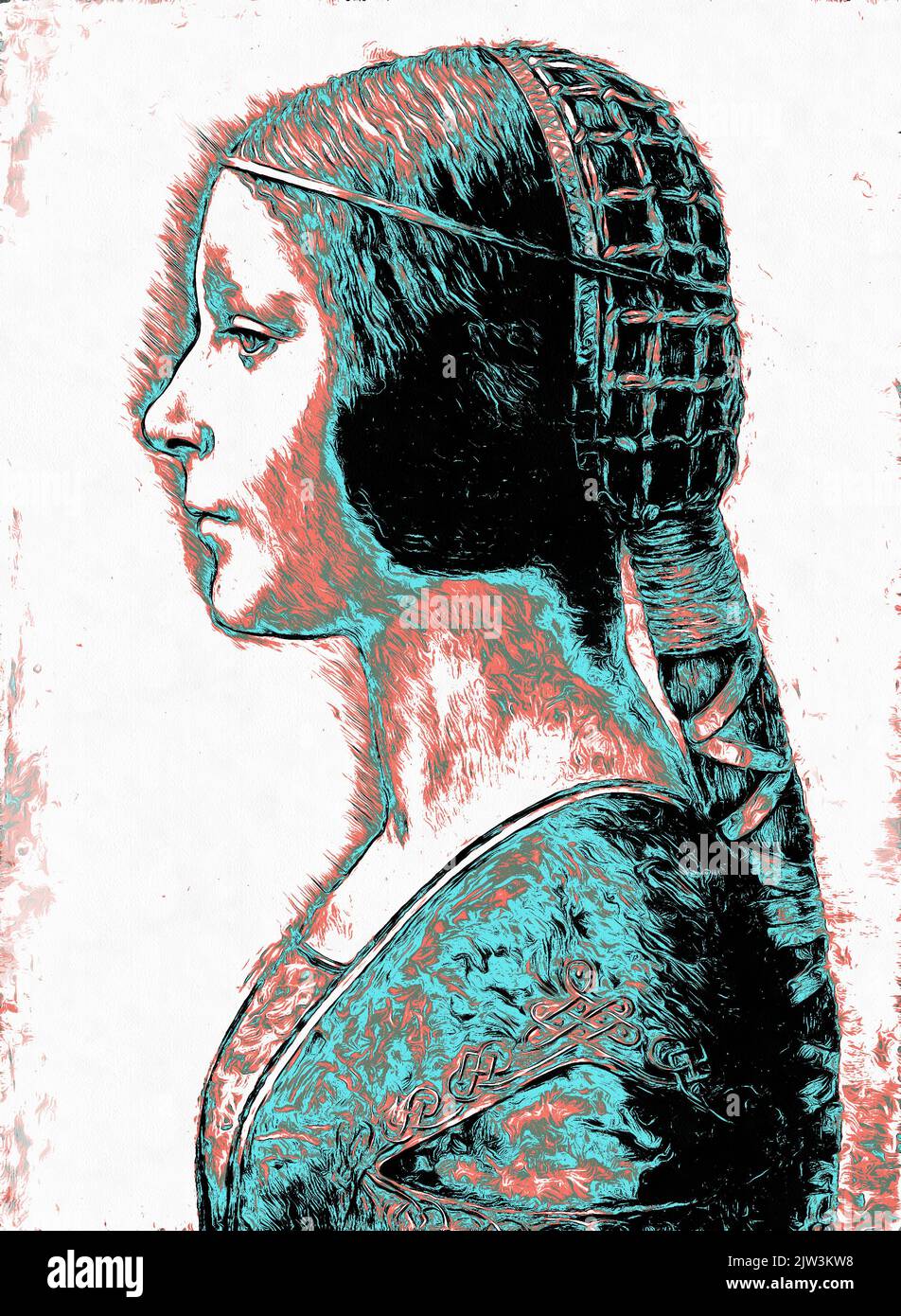 Portret leonardo da vinci hi-res stock photography and images - Alamy