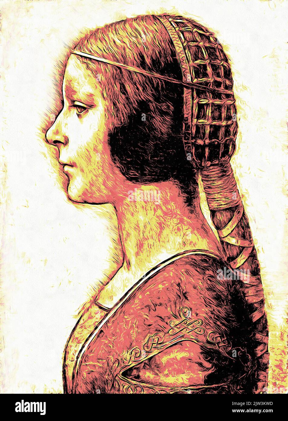 Portret leonardo da vinci hi-res stock photography and images - Alamy