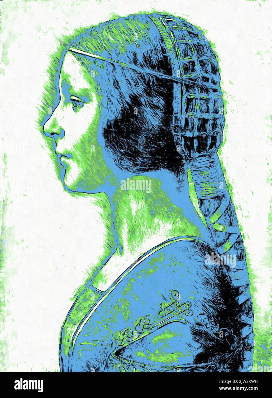 Portret leonardo da vinci hi-res stock photography and images - Alamy