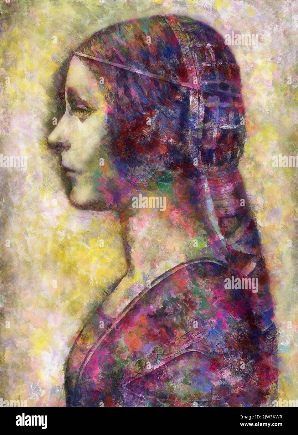 Portret leonardo da vinci hi-res stock photography and images - Alamy