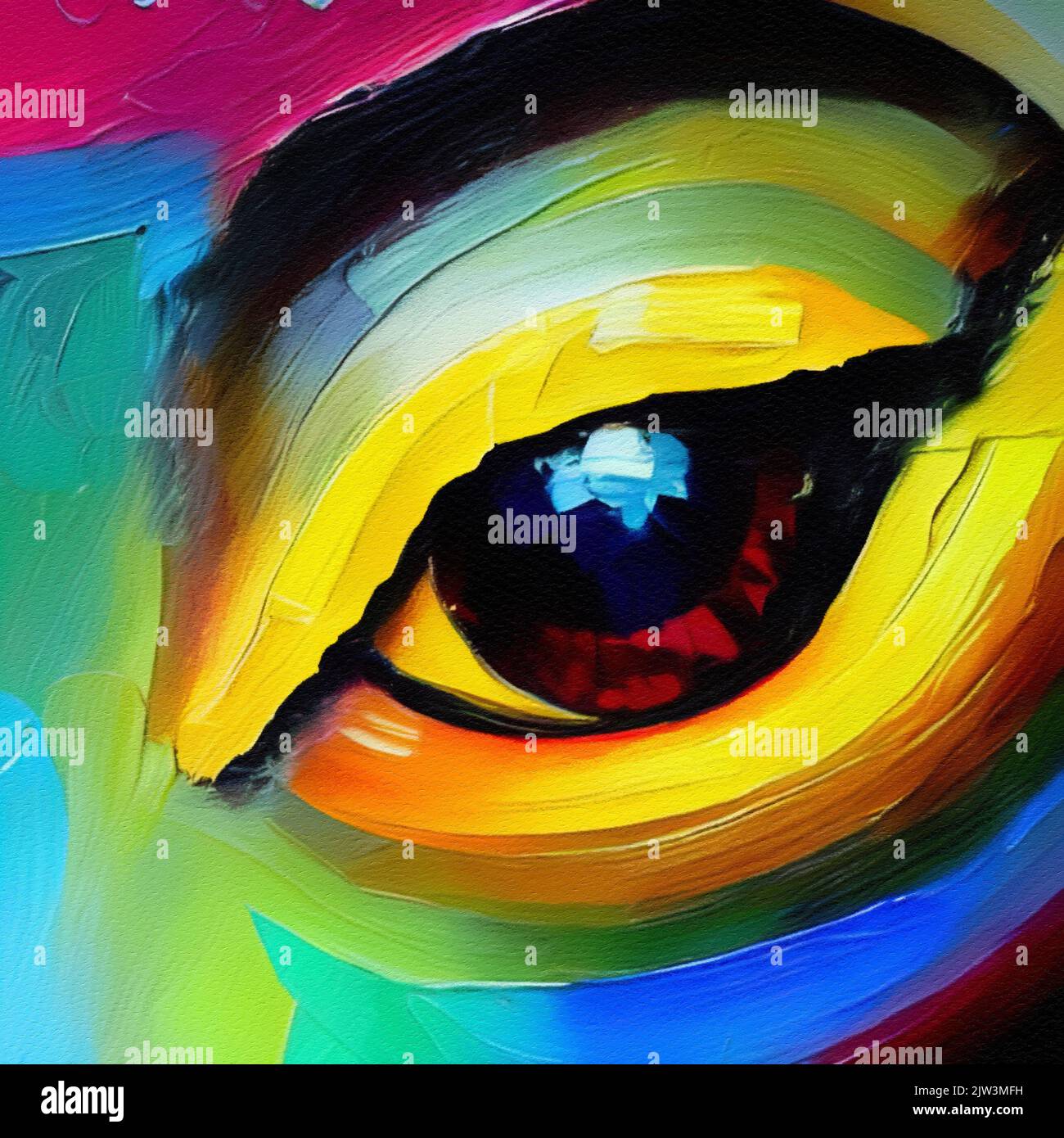 Contemporary Drawing Eye
