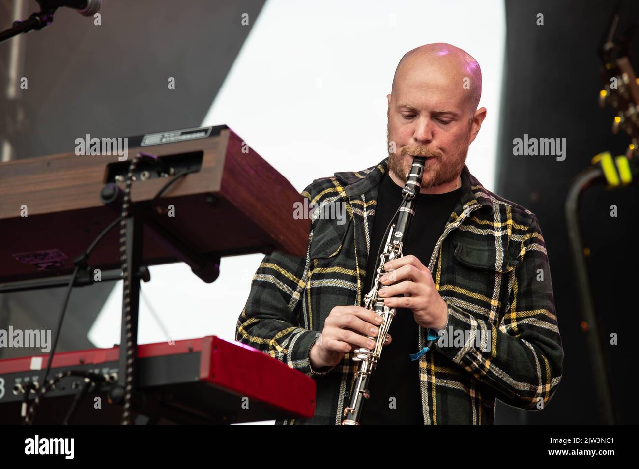 ADMIRAL FALLOW performing at the Connect Festival at the Royal Highland ...