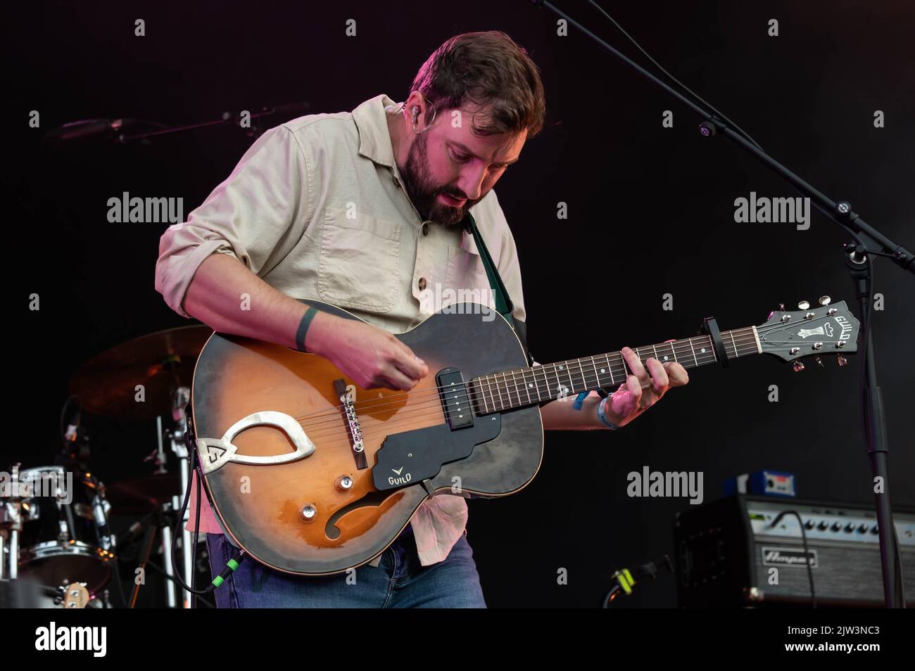 ADMIRAL FALLOW performing at the Connect Festival at the Royal Highland ...