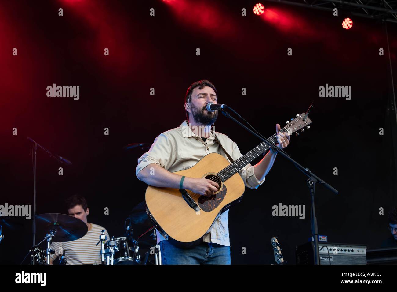 ADMIRAL FALLOW performing at the Connect Festival at the Royal Highland ...