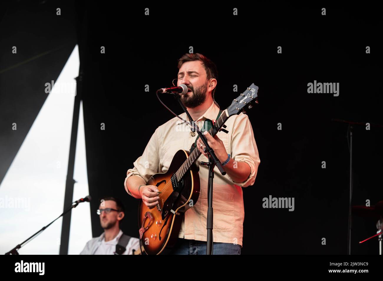 ADMIRAL FALLOW performing at the Connect Festival at the Royal Highland ...