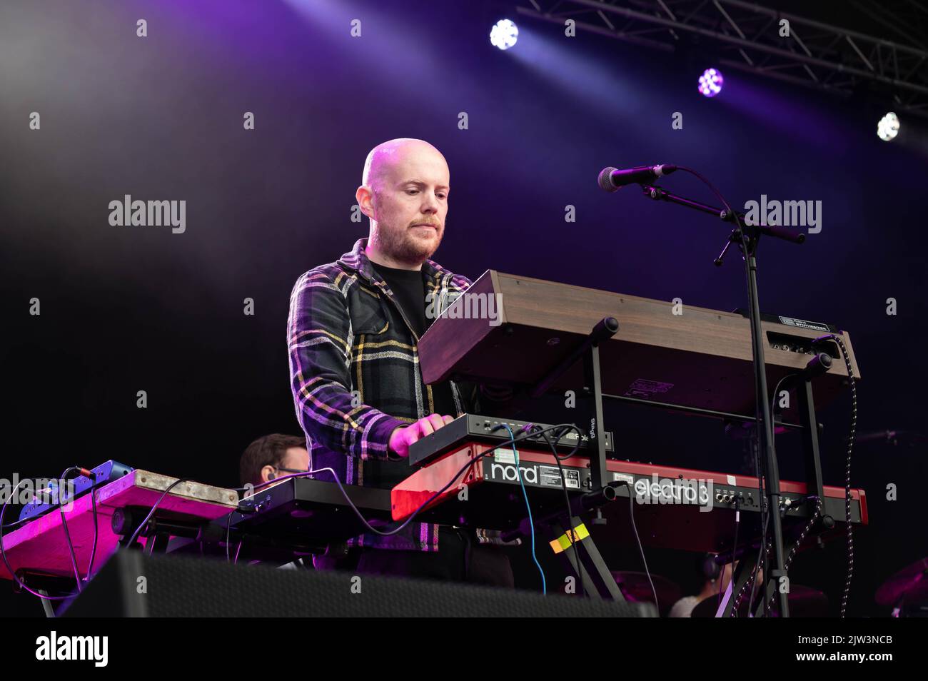 ADMIRAL FALLOW performing at the Connect Festival at the Royal Highland ...