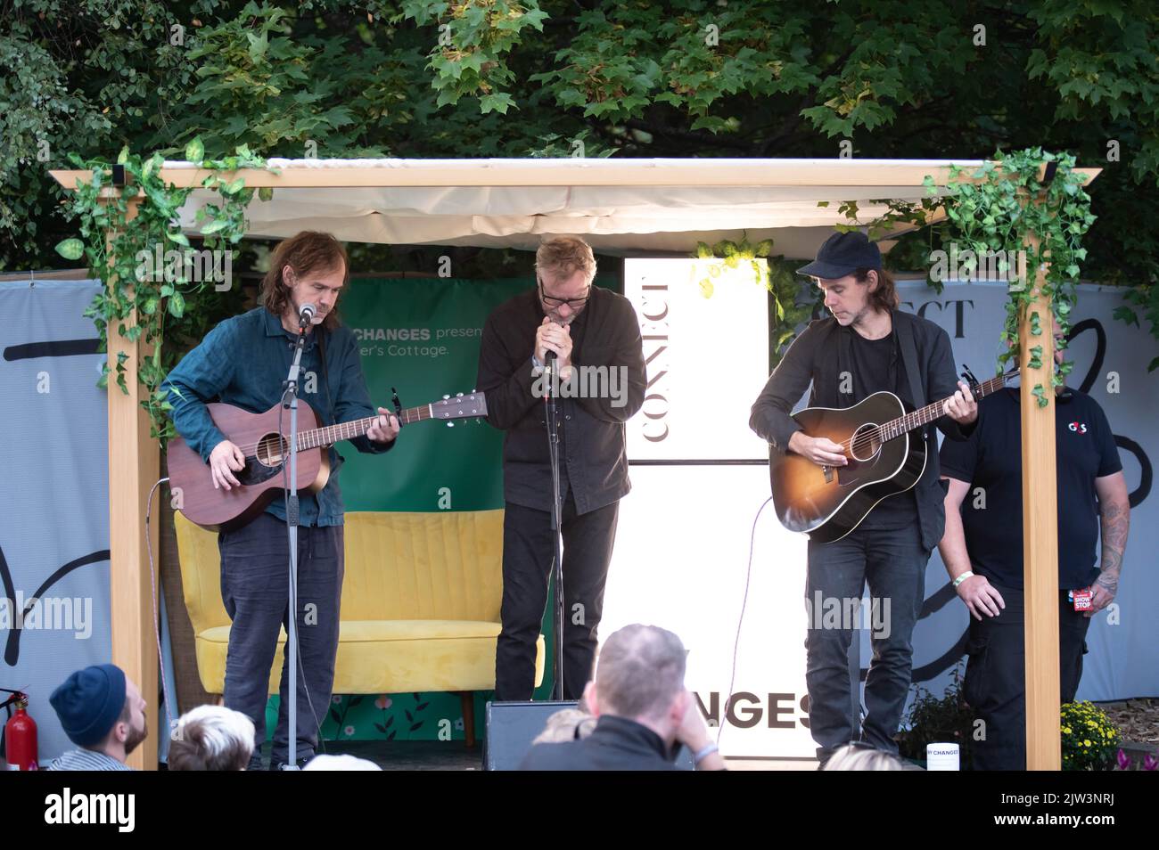 The National performing on the Tiny Changes stage as a secret set at Connect Festival on the ...