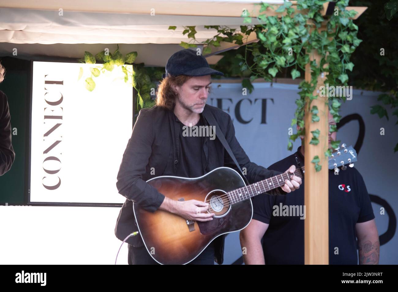 The National performing on the Tiny Changes stage as a secret set at Connect Festival on the ...