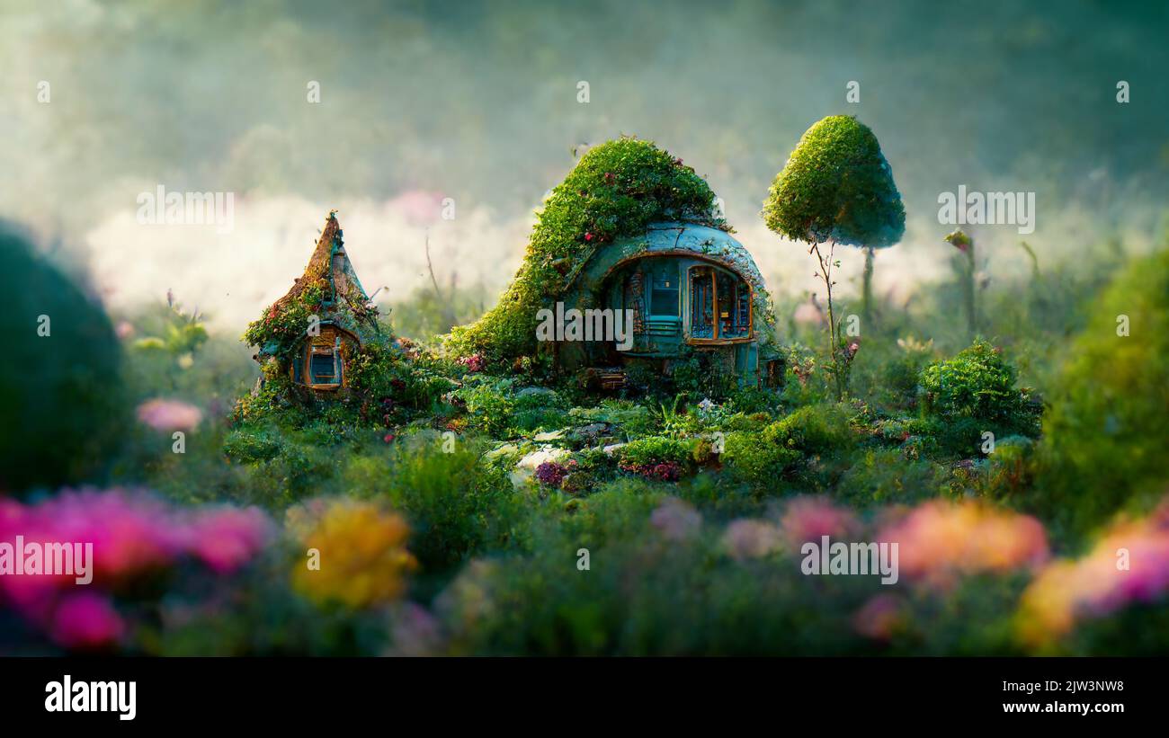 Mystical fairy tale forest hi-res stock photography and images - Alamy