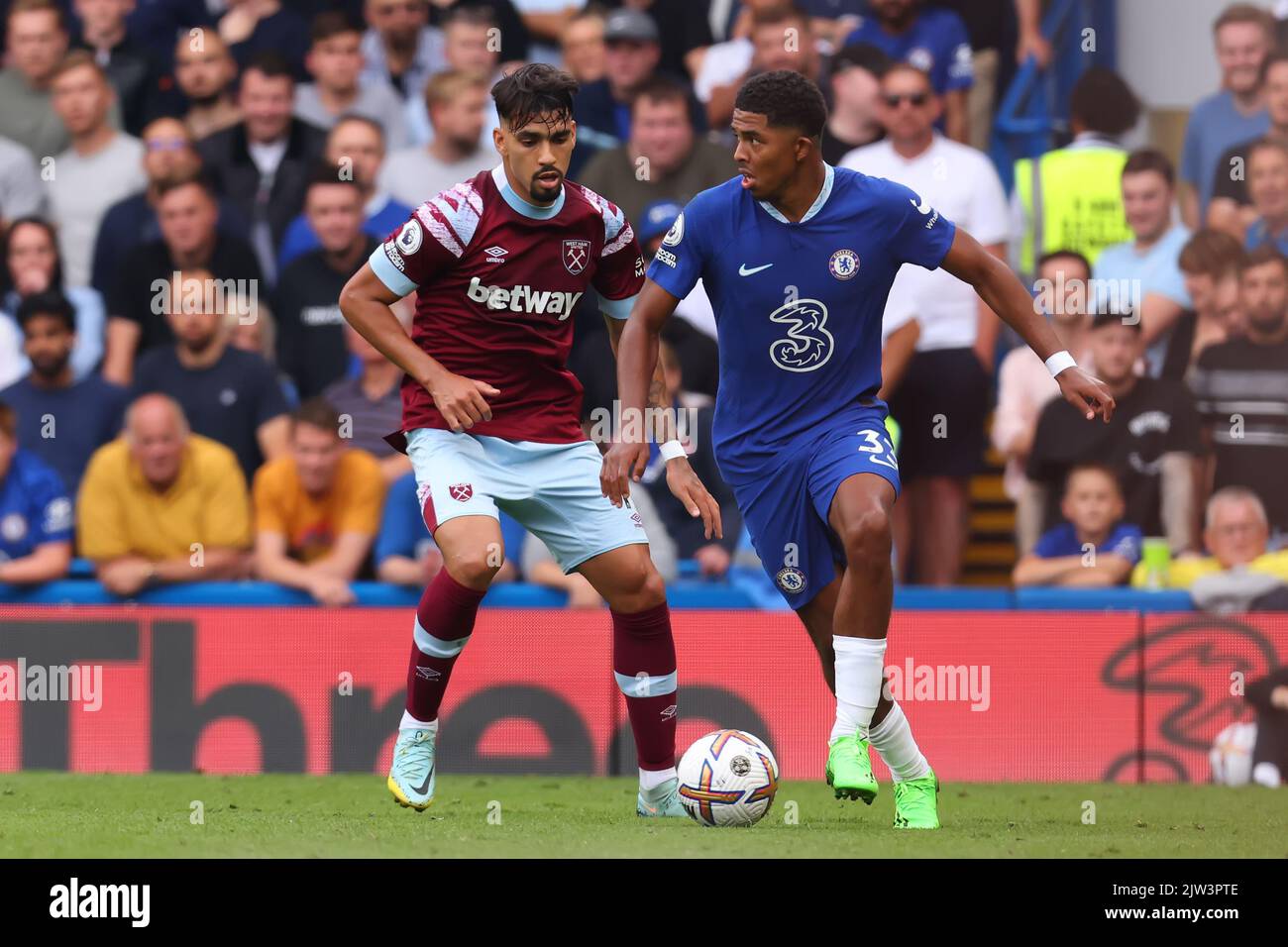 3rd September 2022; Stamford Bridge, Chelsea, London, England: Premier ...
