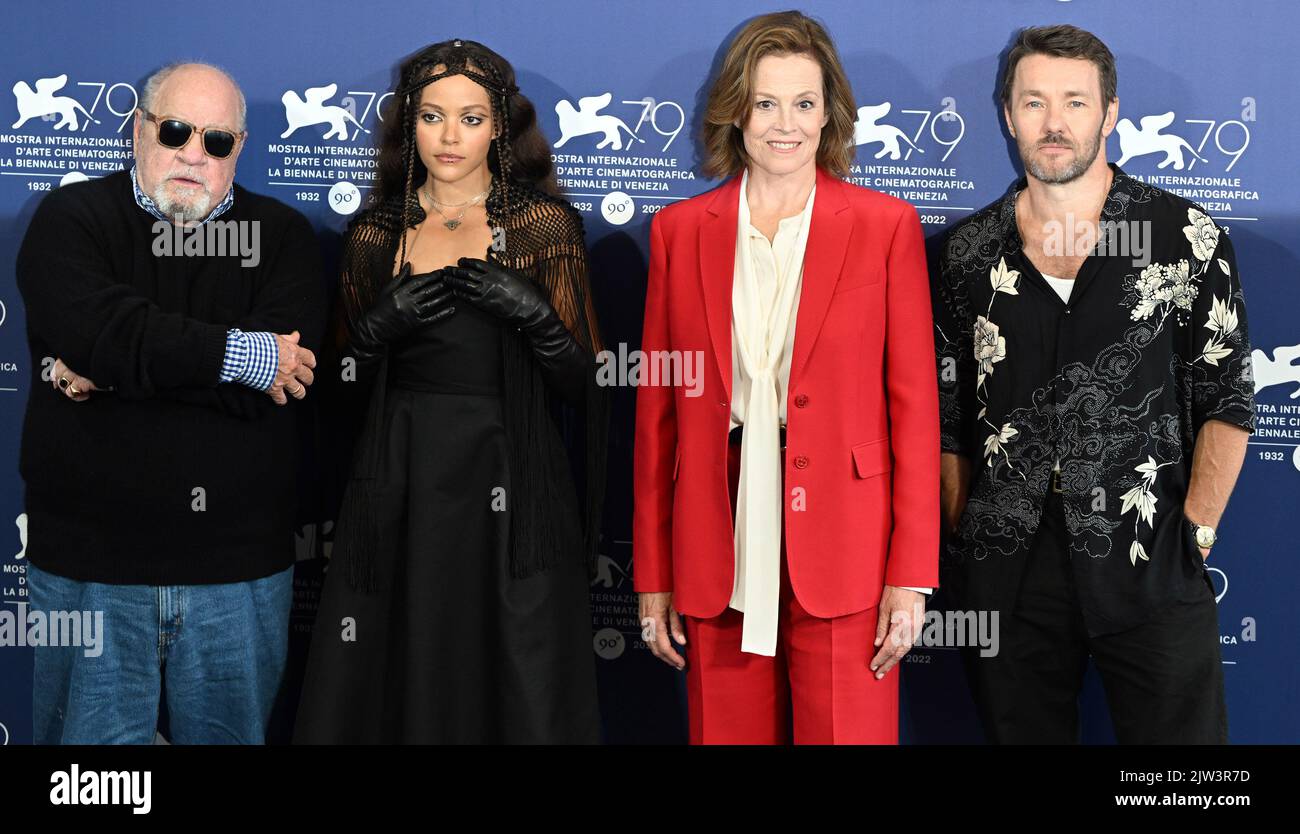 Venice, Italy. 03rd Sep, 2022. American director Paul Schrader ...