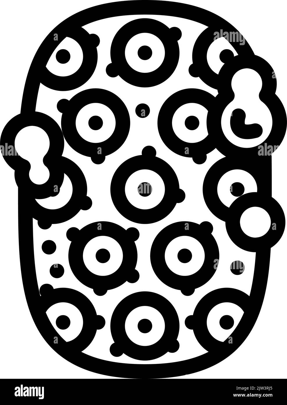 scrubbing soap line icon vector illustration Stock Vector Image & Art ...