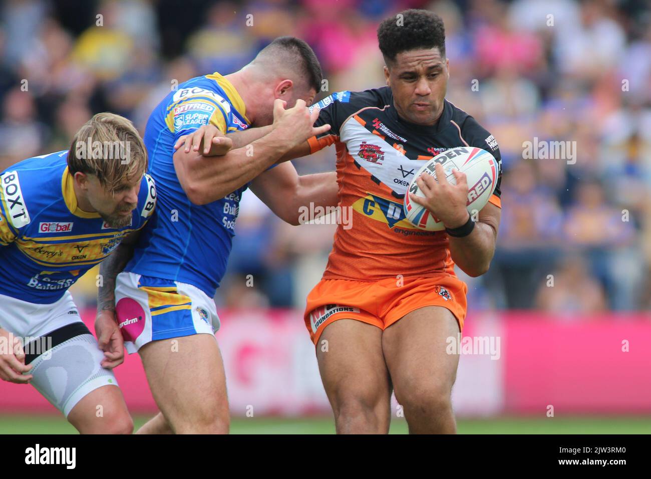 Rugby league super league leeds rhinos castleford tigers headingley ...