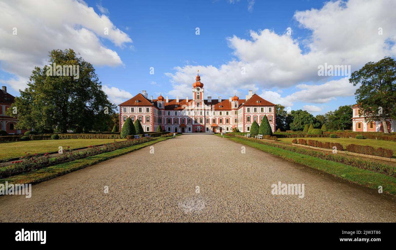 Castle Mnichovo Hradiste. Originally a Renaissance chateau rebuilt in ...