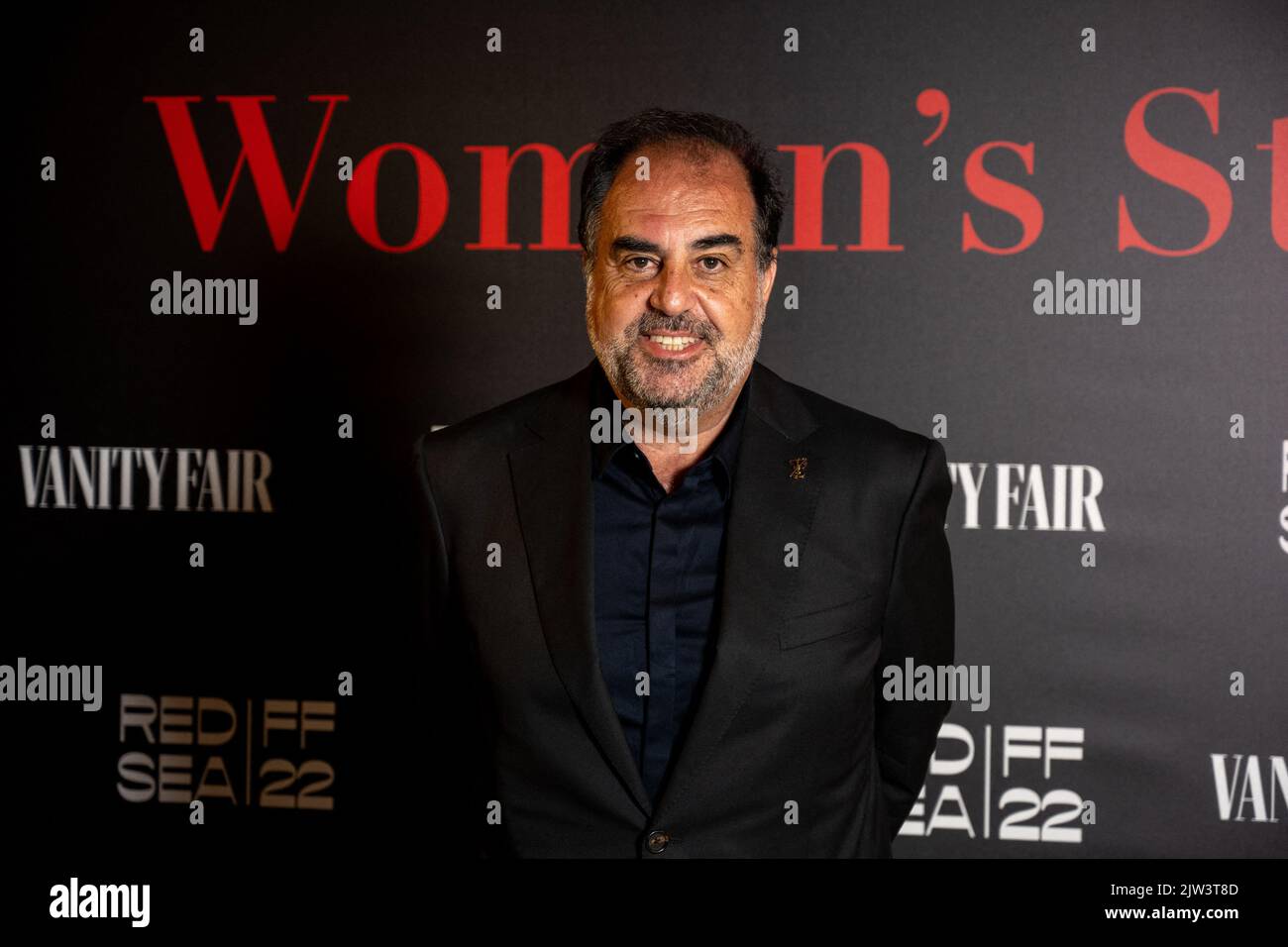 NEOM's managing director Wayne Borg arrives for the ‘Women’s Stories ...