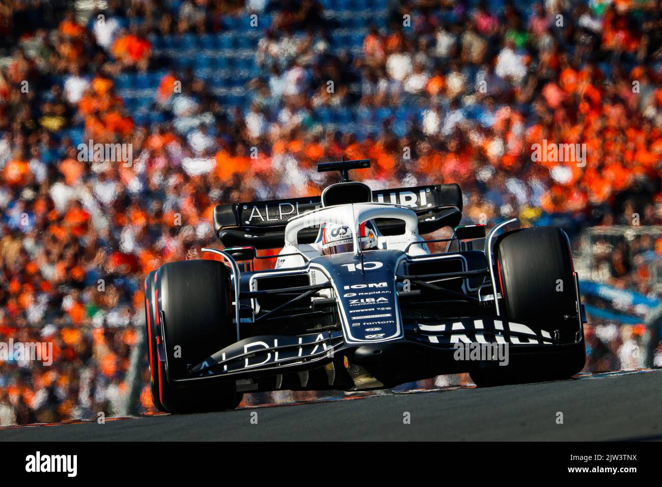 10 GASLY Pierre (fra), Scuderia AlphaTauri AT03, action during the Formula 1 Heineken Dutch ...