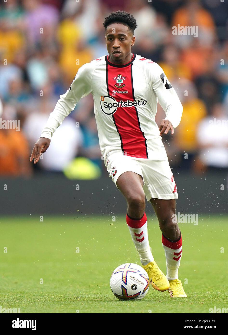 Southampton's Kyle Walker-Peters in action during the Premier League ...