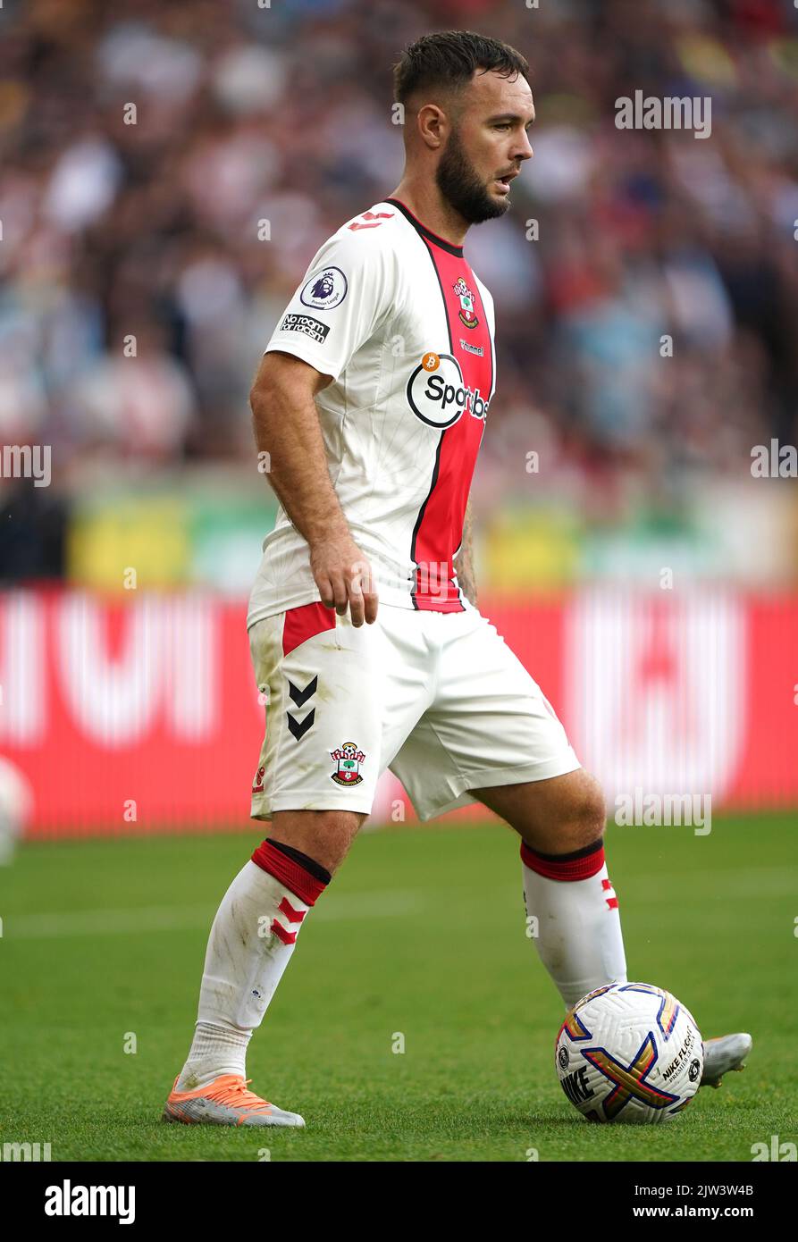 Southampton's Adam Armstrong during the Premier League match at ...