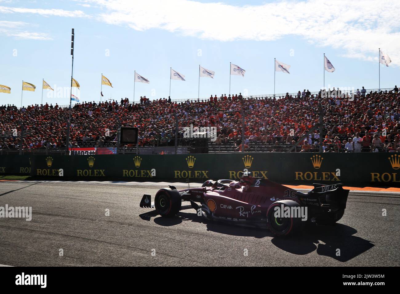 Charles Leclerc (MON) Ferrari F1-75. Dutch Grand Prix, Saturday 3rd ...