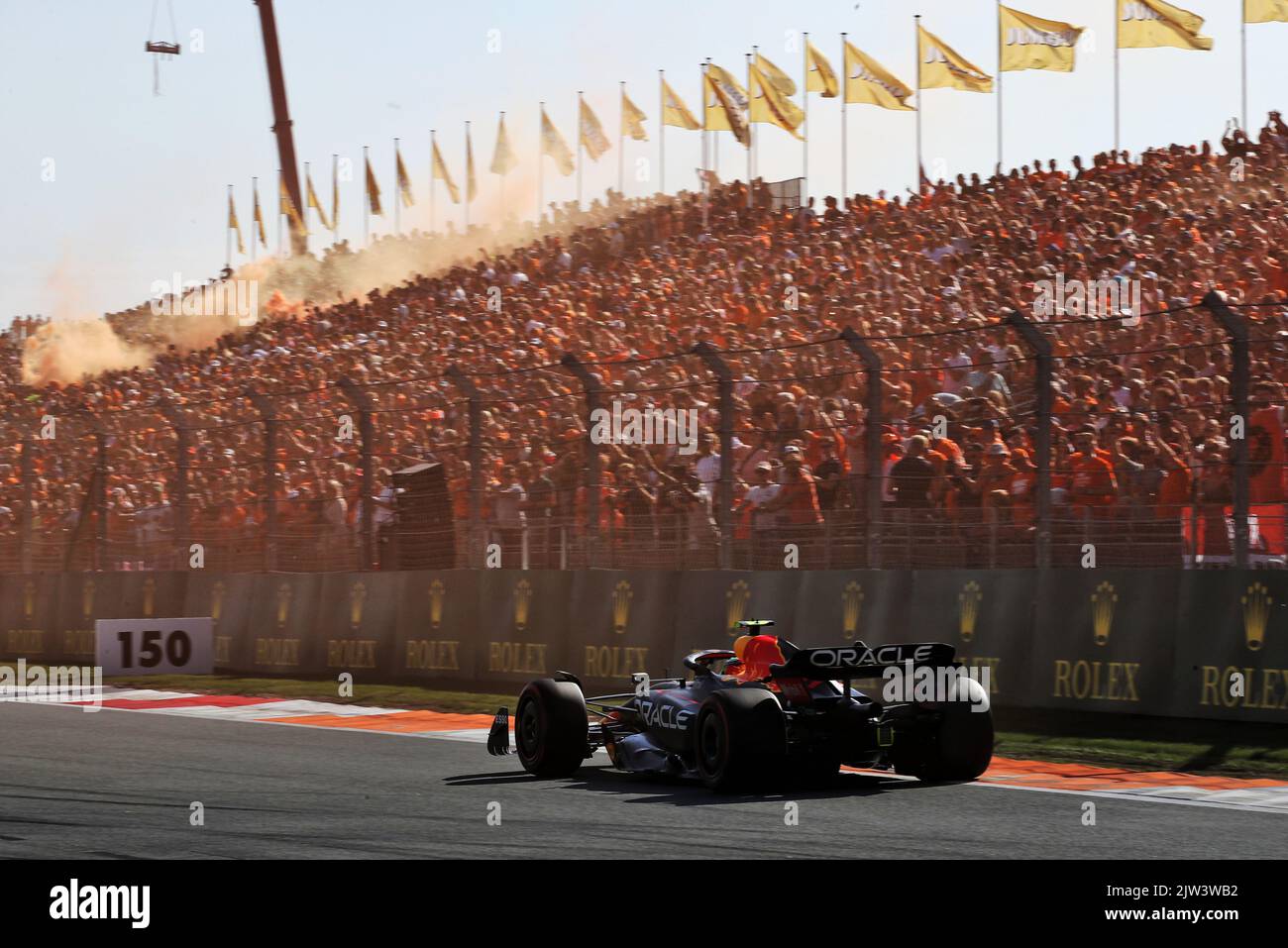 Sergio Perez (MEX) Red Bull Racing RB18. Dutch Grand Prix, Saturday 3rd ...