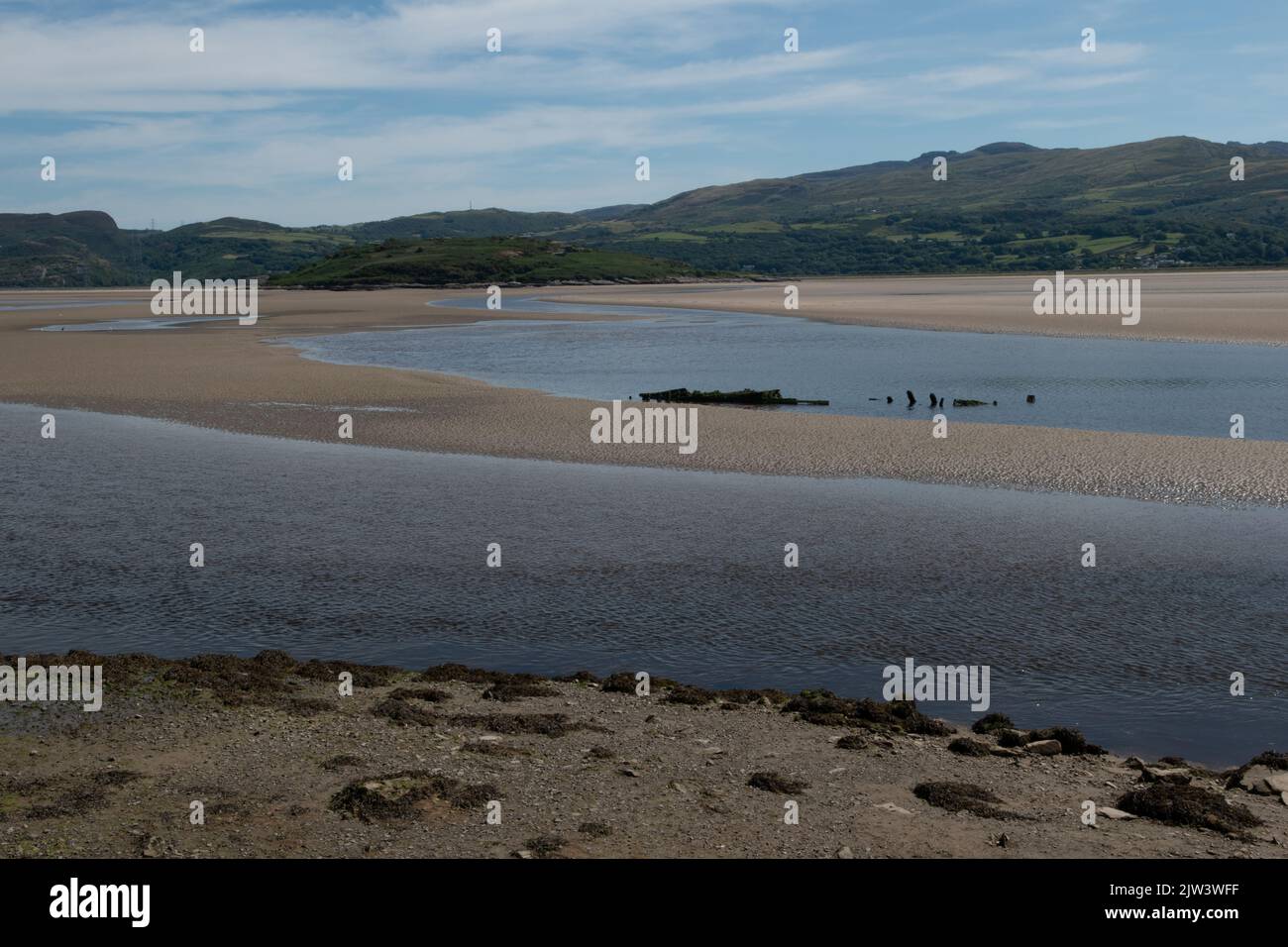 Afon Dwyryd, Gwynedd, Wales, UK Stock Photo - Alamy