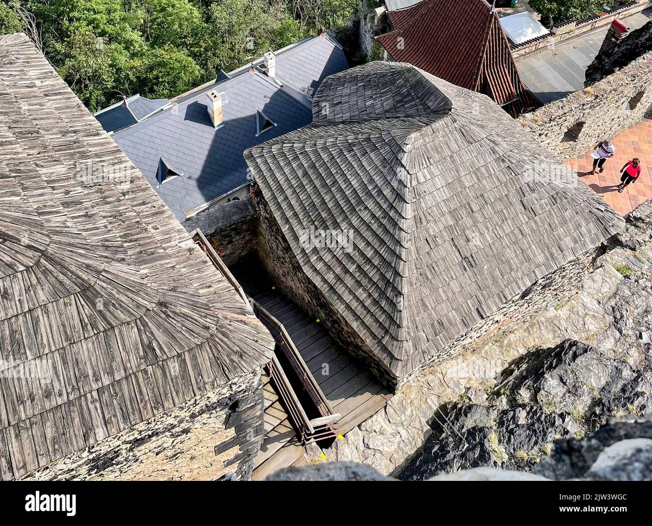 castle, Strekov, ruins. (CTK Photo/Marketa Hofmanova Stock Photo - Alamy