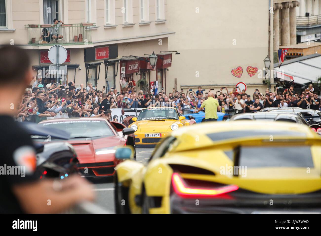 Supercars and Hypercars are presented during Supercars Owners Circle ...