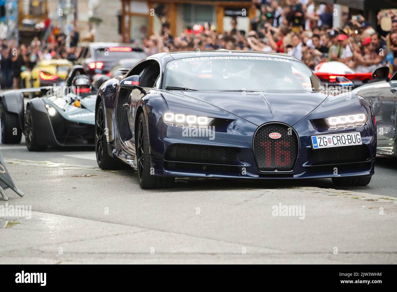 Supercars and Hypercars are presented during Supercars Owners Circle ...