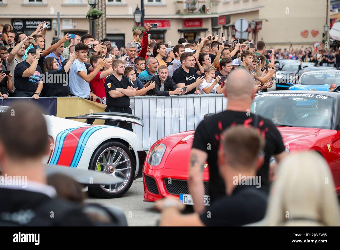 Supercars and Hypercars are presented during Supercars Owners Circle ...