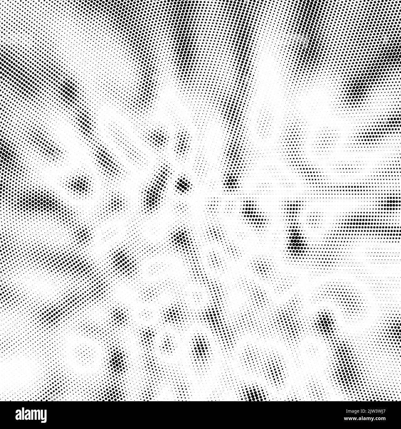 Halftone Pattern. Set of Dots. Dotted Texture on White Background ...