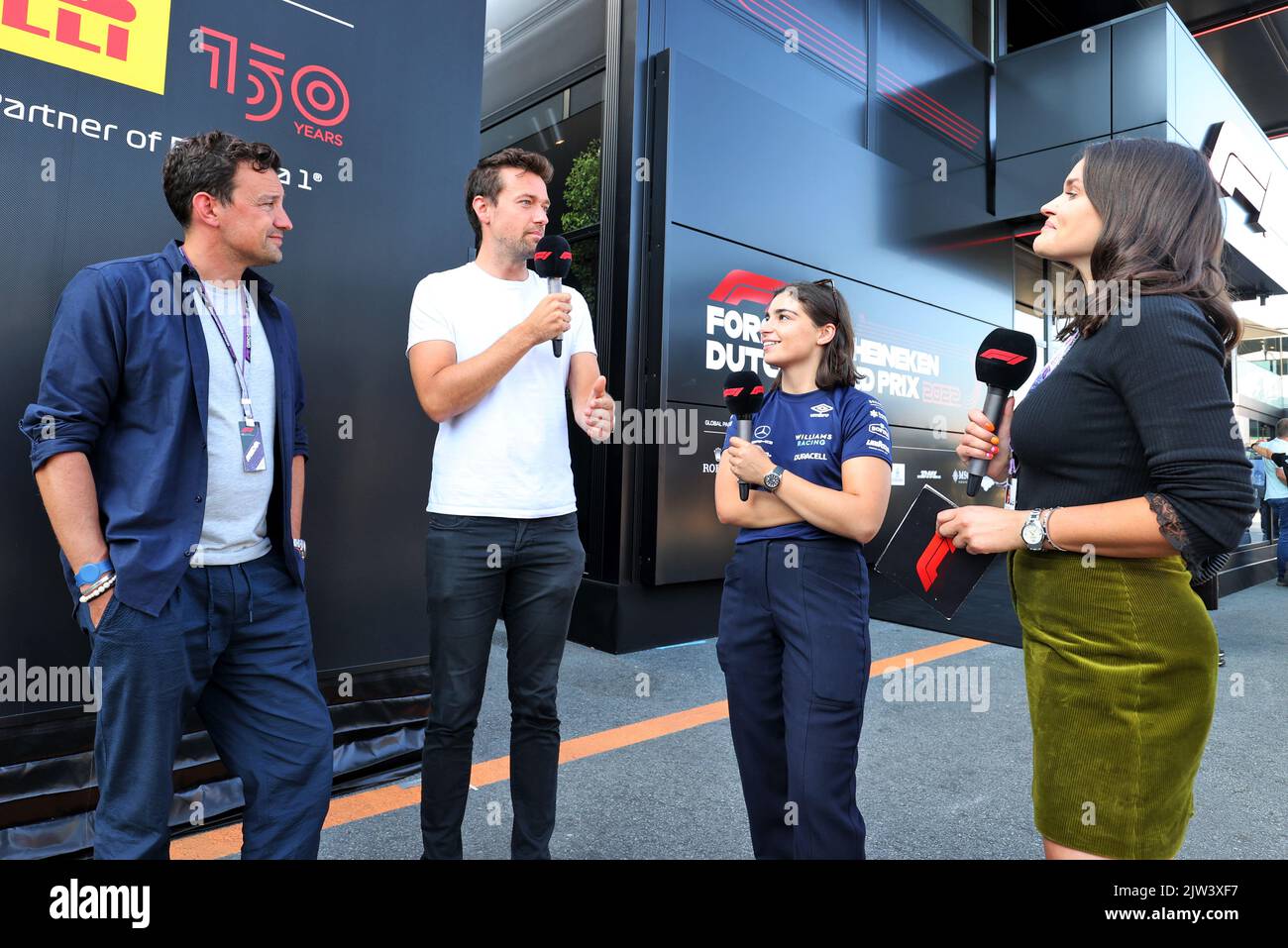 Williams racing laura winter hi-res stock photography and images - Alamy