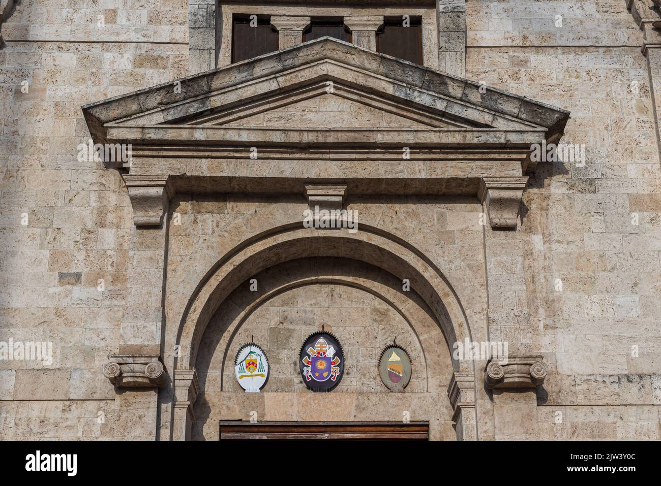 The city's cathedral, dedicated to the patron saint, stands on the site ...