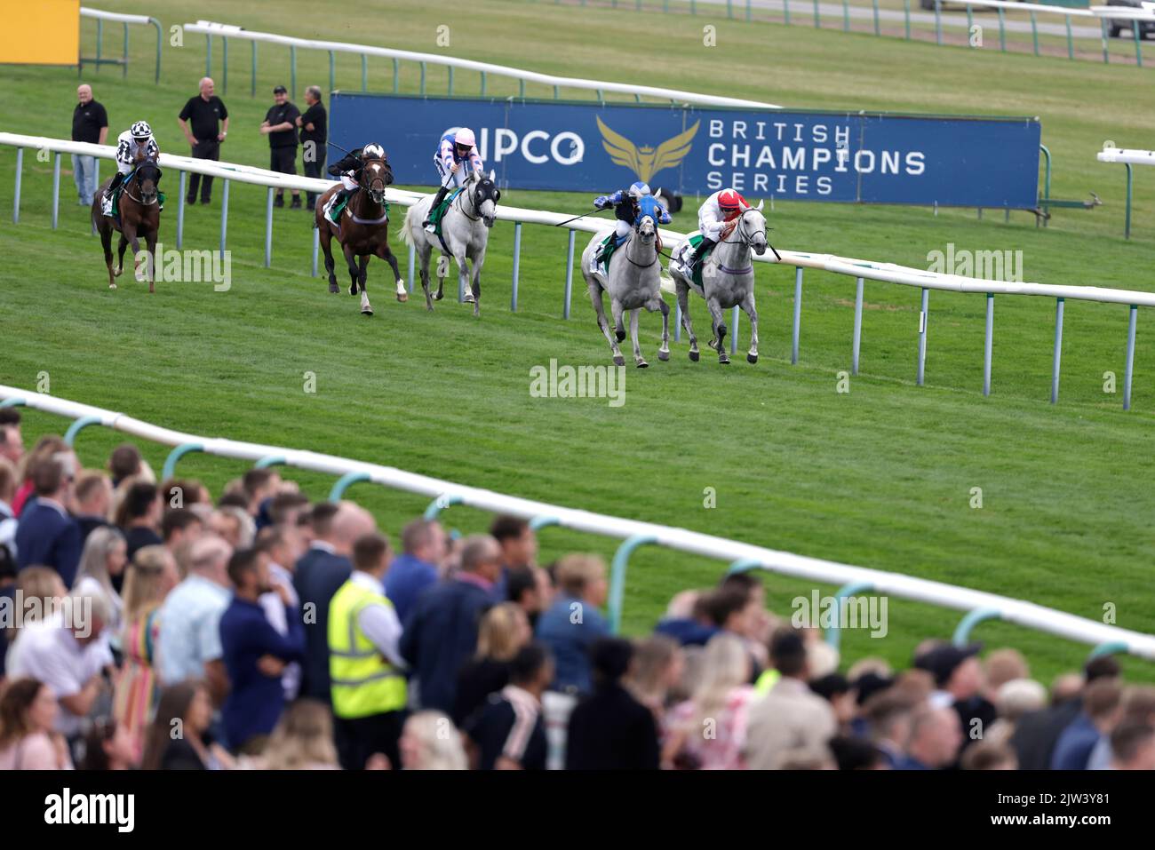 Runners and riders during the HH Sheikha Fatima Bint Mubarak Cup ...