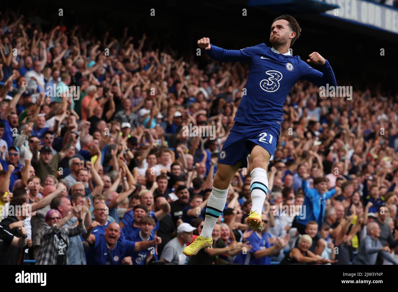 3rd September 2022; Stamford Bridge, Chelsea, London, England: Premier ...