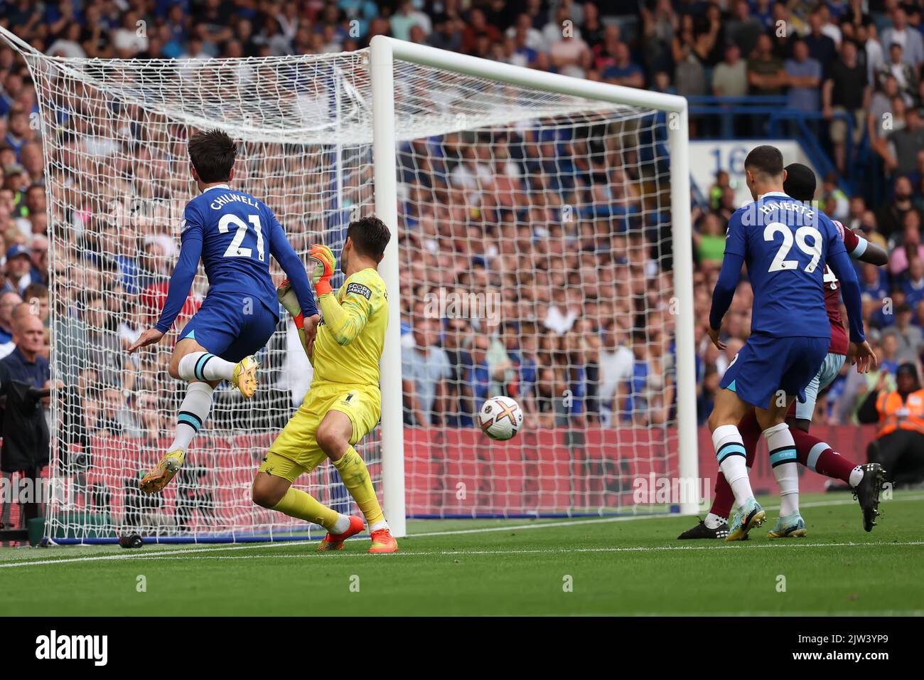 3rd September 2022; Stamford Bridge, Chelsea, London, England: Premier ...
