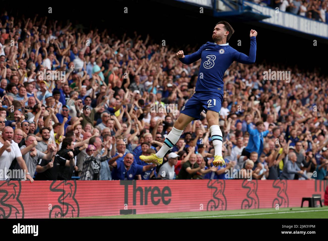 3rd September 2022; Stamford Bridge, Chelsea, London, England: Premier ...