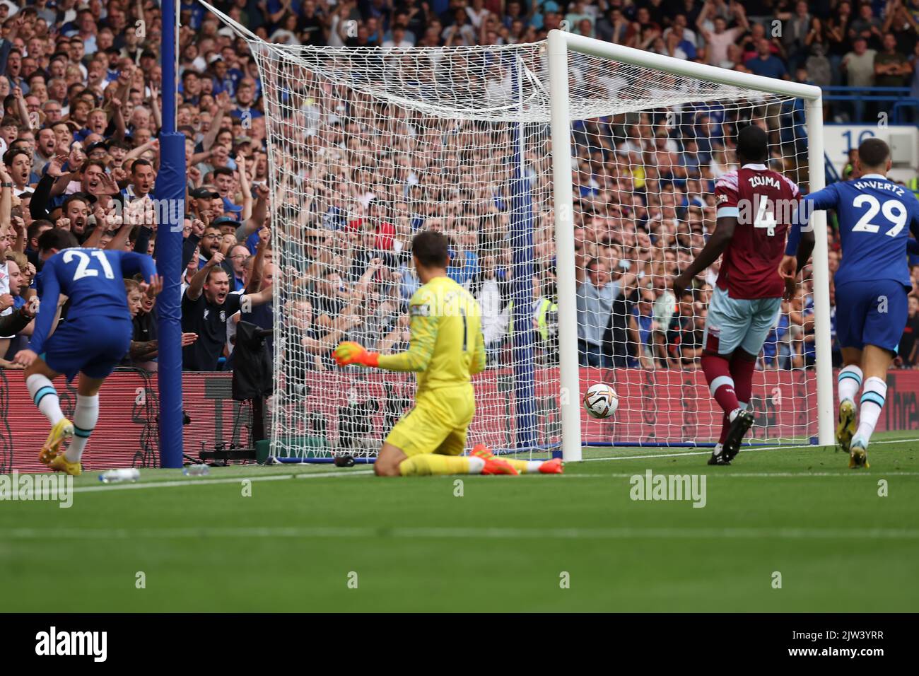 3rd September 2022; Stamford Bridge, Chelsea, London, England: Premier ...