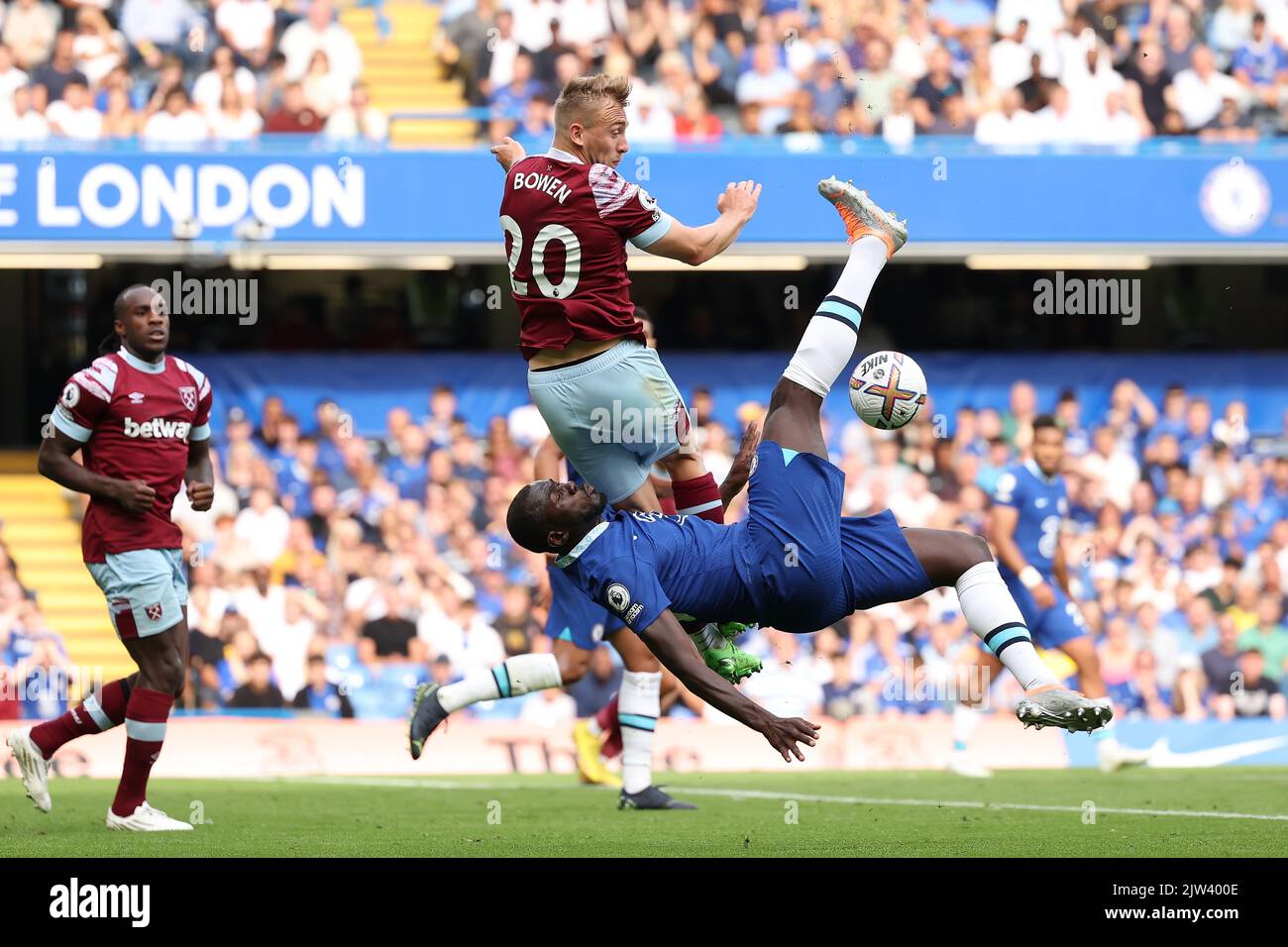 3rd September 2022; Stamford Bridge, Chelsea, London, England: Premier ...