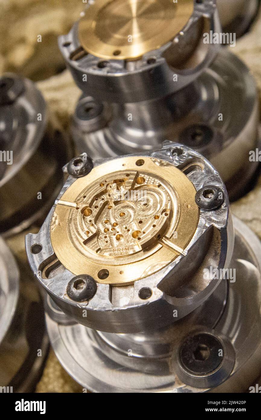 Open house day at the Elton hodinarska, company producing Prim watches ...