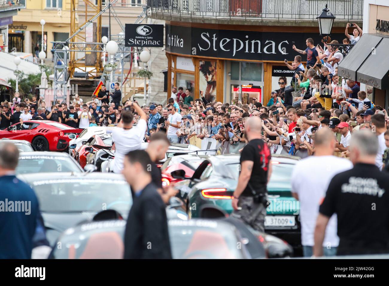 Supercars and Hypercars are presented during Supercars Owners Circle ...