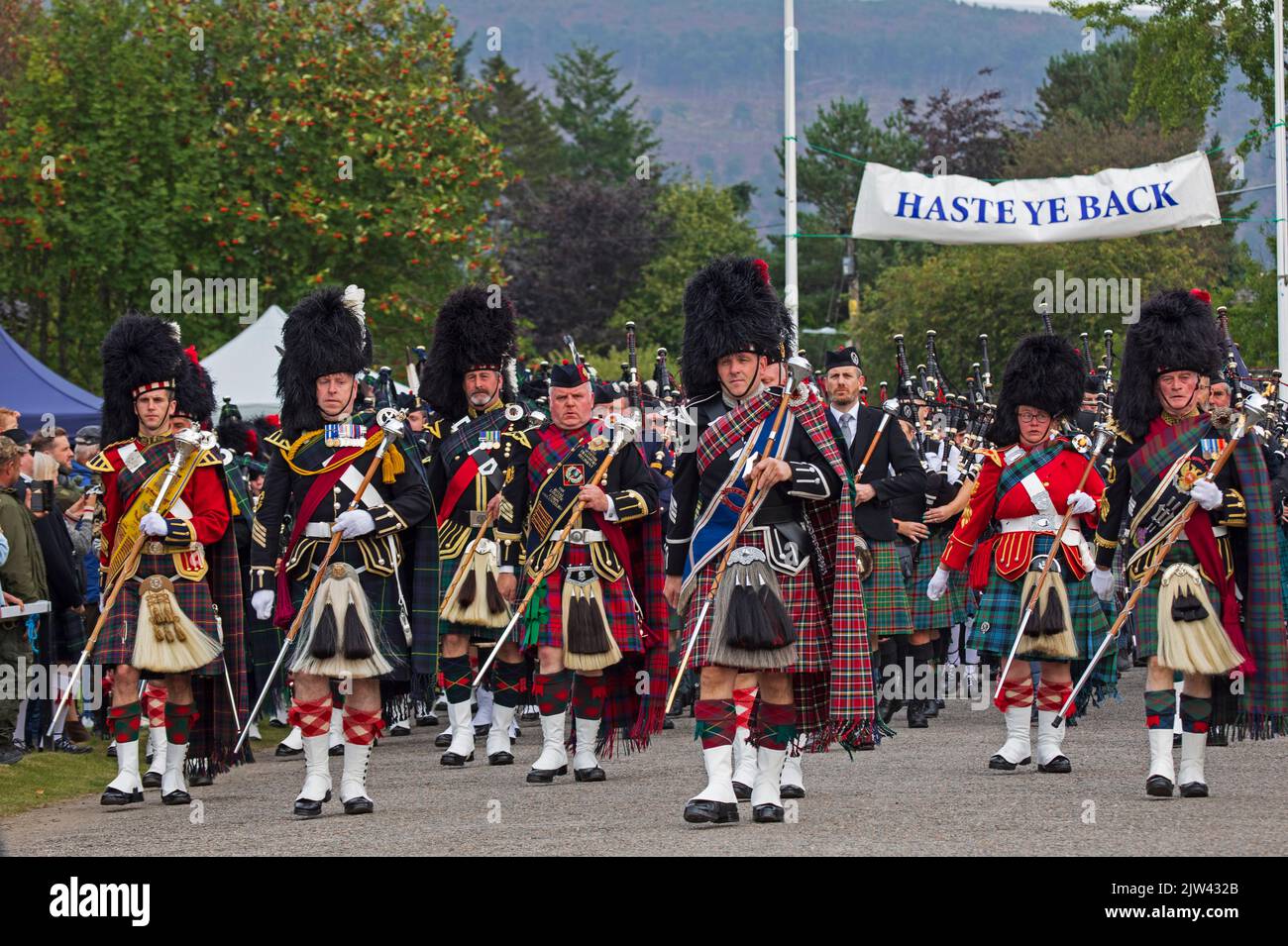 Braemar, Aberdeenshire Scotland, UK. 3rd September 2022. Braemar Royal ...