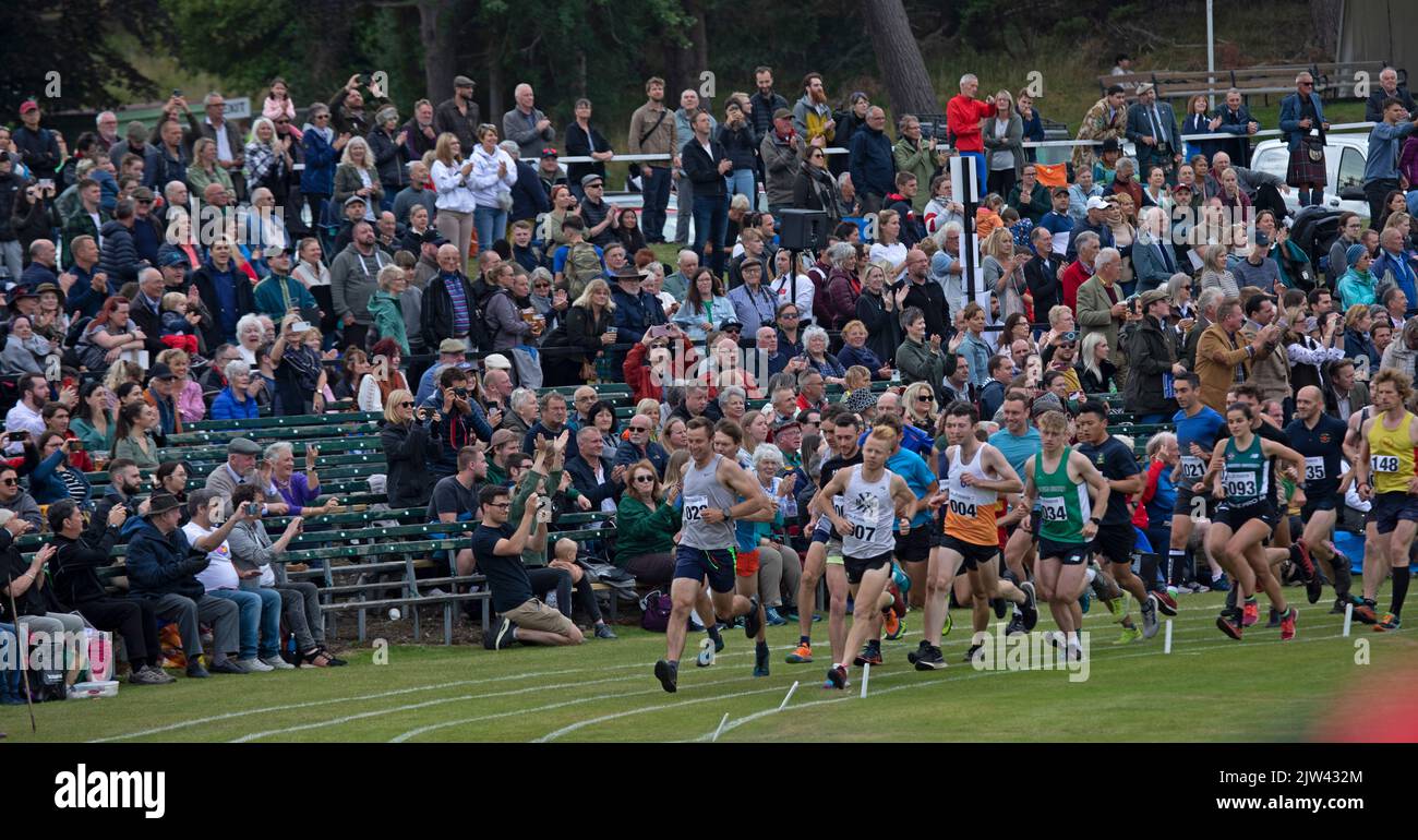 Braemar, Aberdeenshire Scotland, UK. 3rd September 2022. Braemar Royal ...