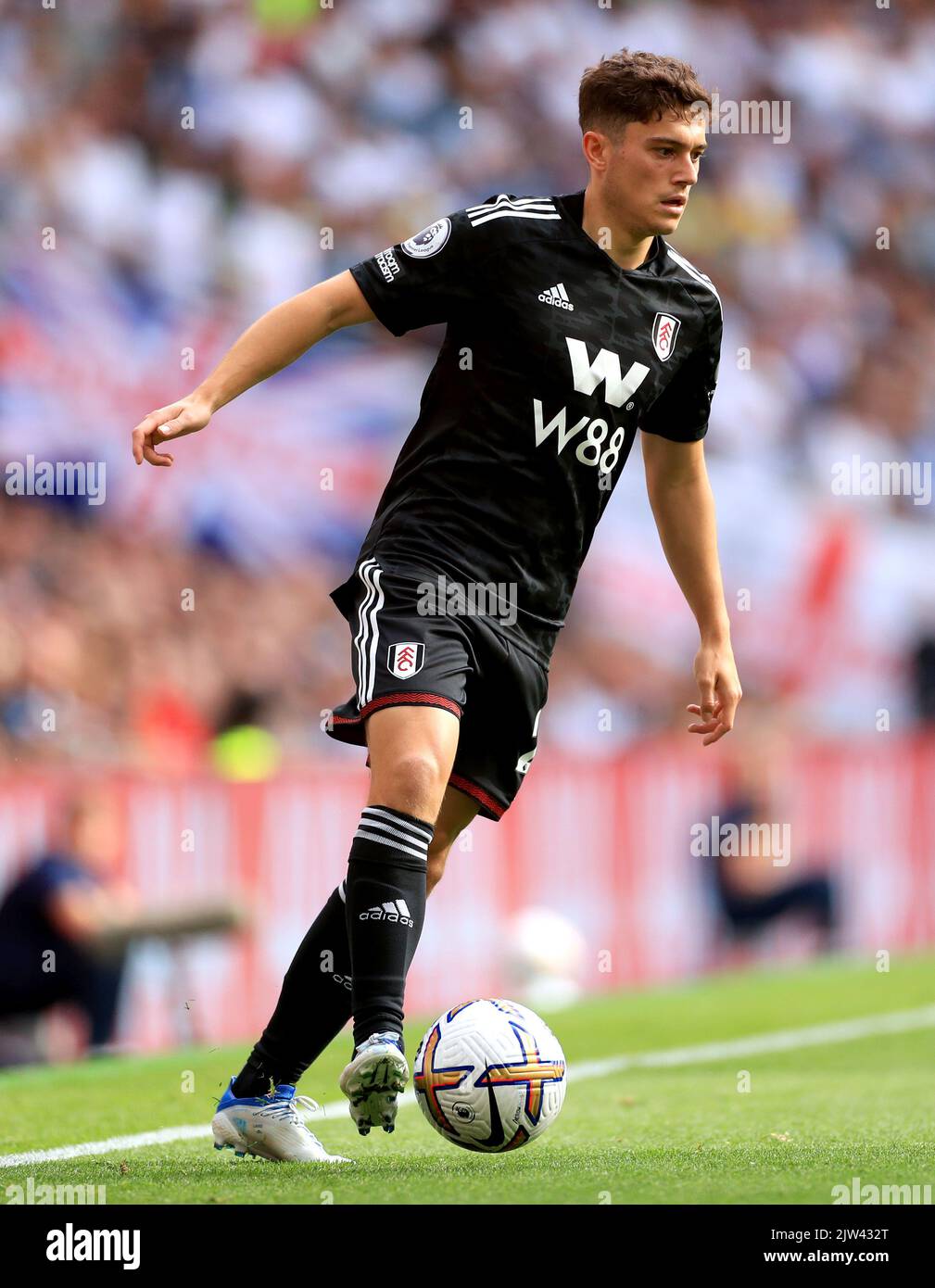Fulham's Daniel James during the Premier League match at the Tottenham ...